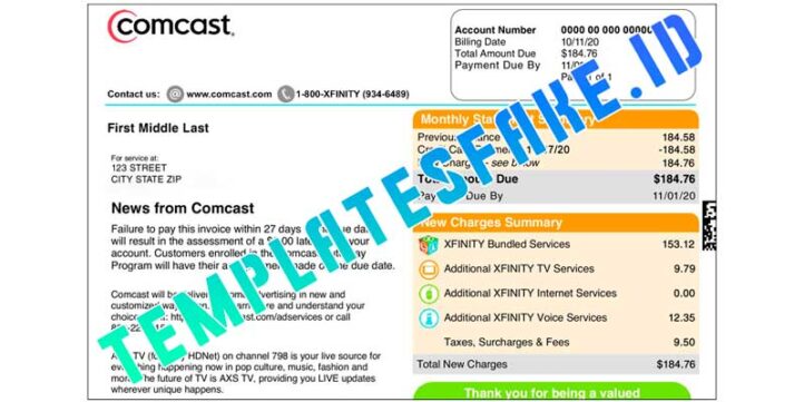 Utility bill - Templates Fake ID- Page 2