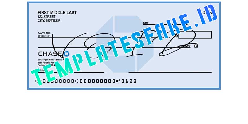 Voided Check Templates Fake ID
